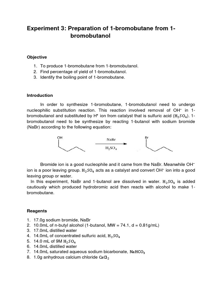 Experiment 3 CHM 457 | PDF