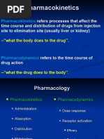 PK Formula Sheet | PDF | Pharmacokinetics | Pharmaceutics