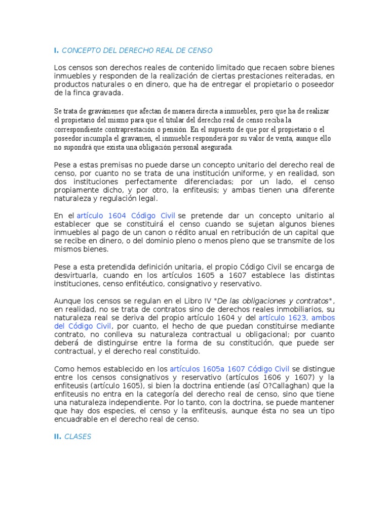 Censo | PDF | Derecho