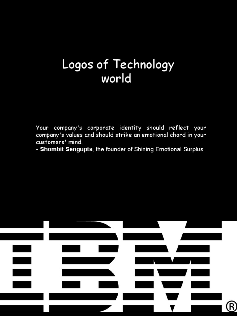 Technology Logo Evolution and Meaning | PDF | Logos | Hewlett Packard