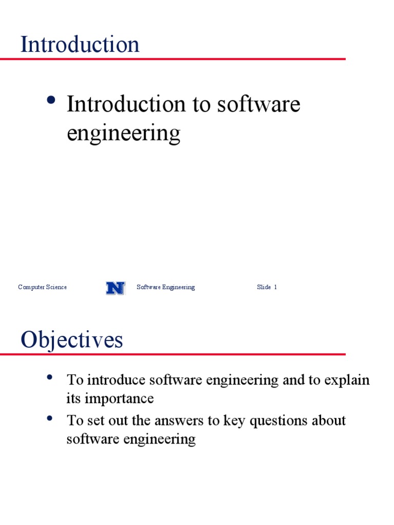 Introduction to Software Engineering Concepts | PDF | Software ...
