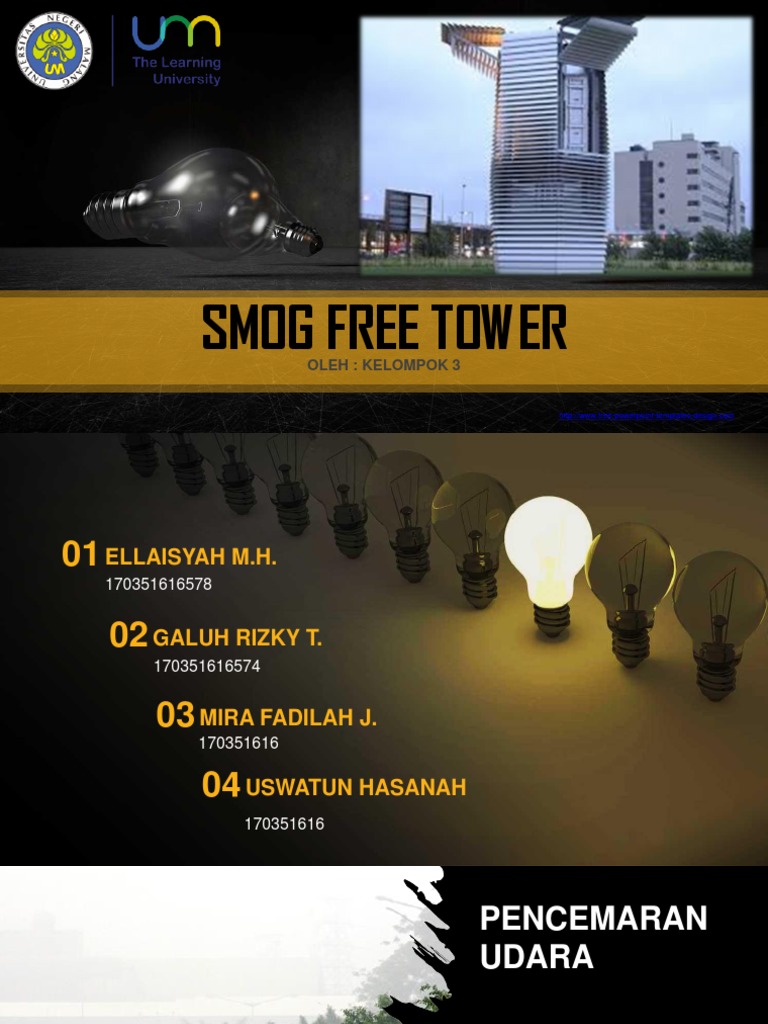 Smog Free Tower | PDF