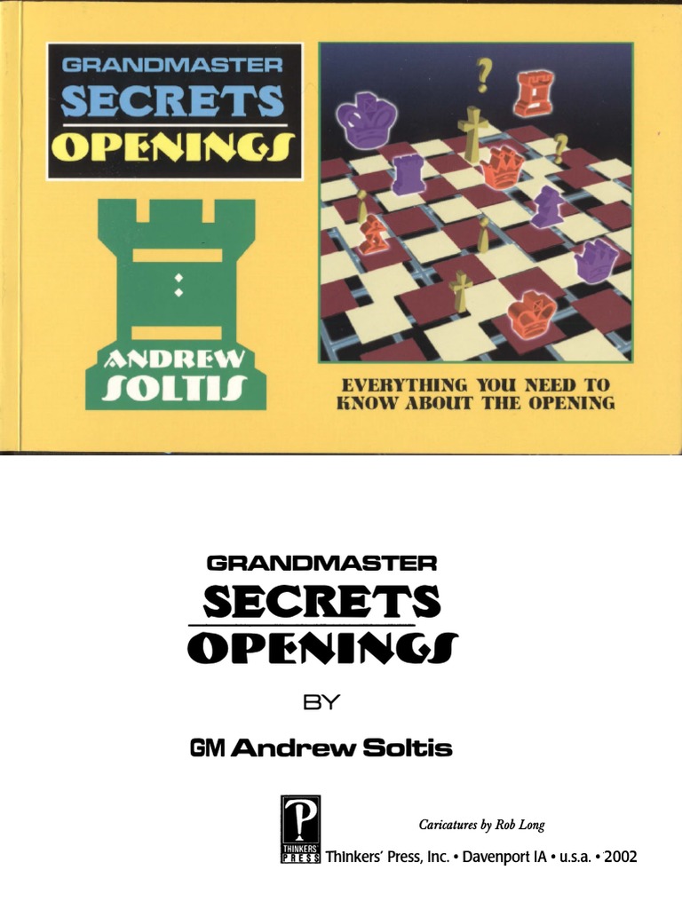 Grandmaster Secrets Openings PDF | PDF | Chess Openings | Games Of ...