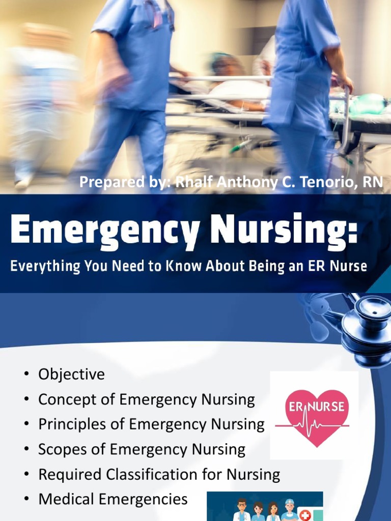 ER Nursing | PDF