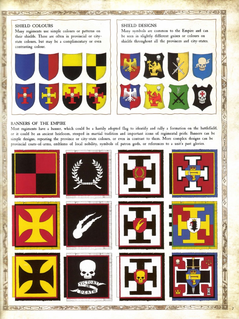 WFRP - Uniforms-and-Heraldry-of-the-Empire 9 | PDF