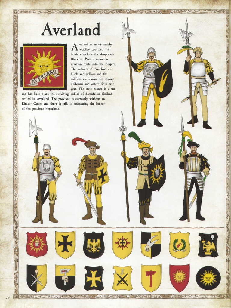 WFRP - Uniforms-and-Heraldry-of-the-Empire 16 | PDF