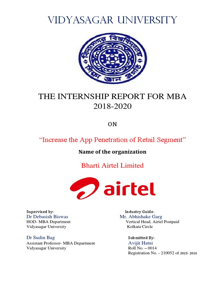 Mba Summer Internship Project | PDF