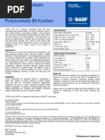 Synperonic PE and T Series Overview | PDF | Polyethylene | Polyethylene ...