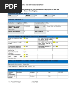 Daily HSE Report Template | PDF | Safety | Prevention