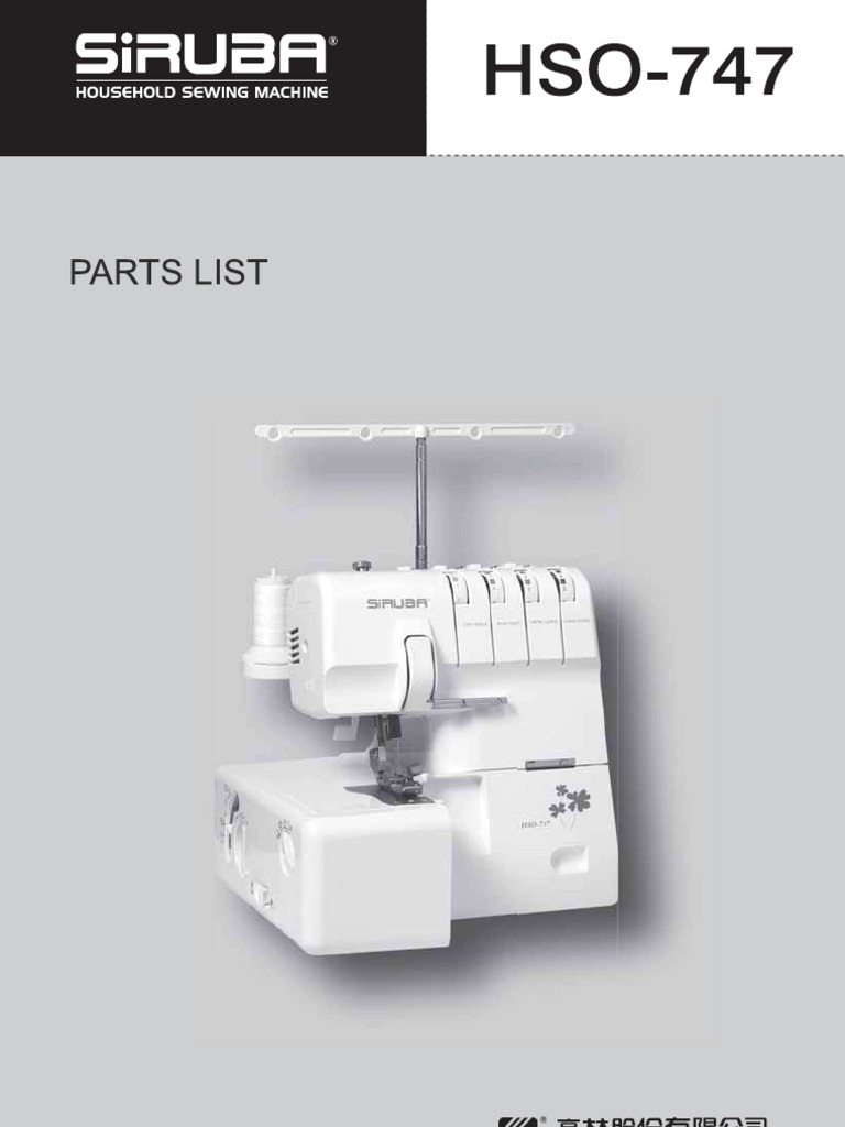 HSO-747 Parts List | PDF | Screw | Tools
