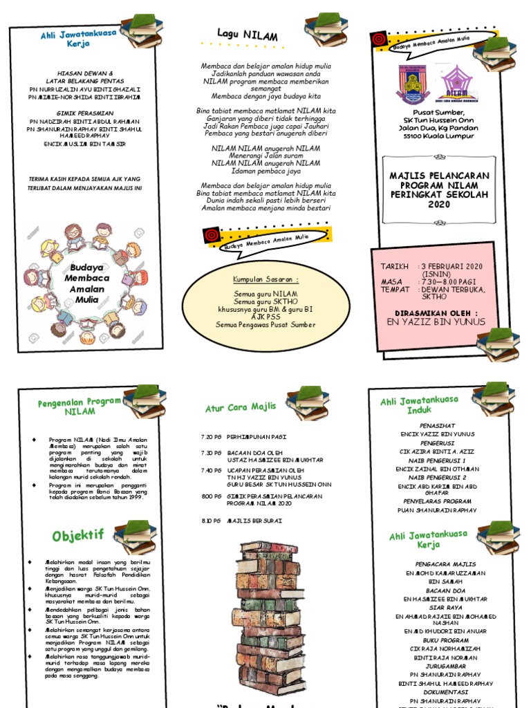 Pelancaran NILAM 2020 - 1 | PDF