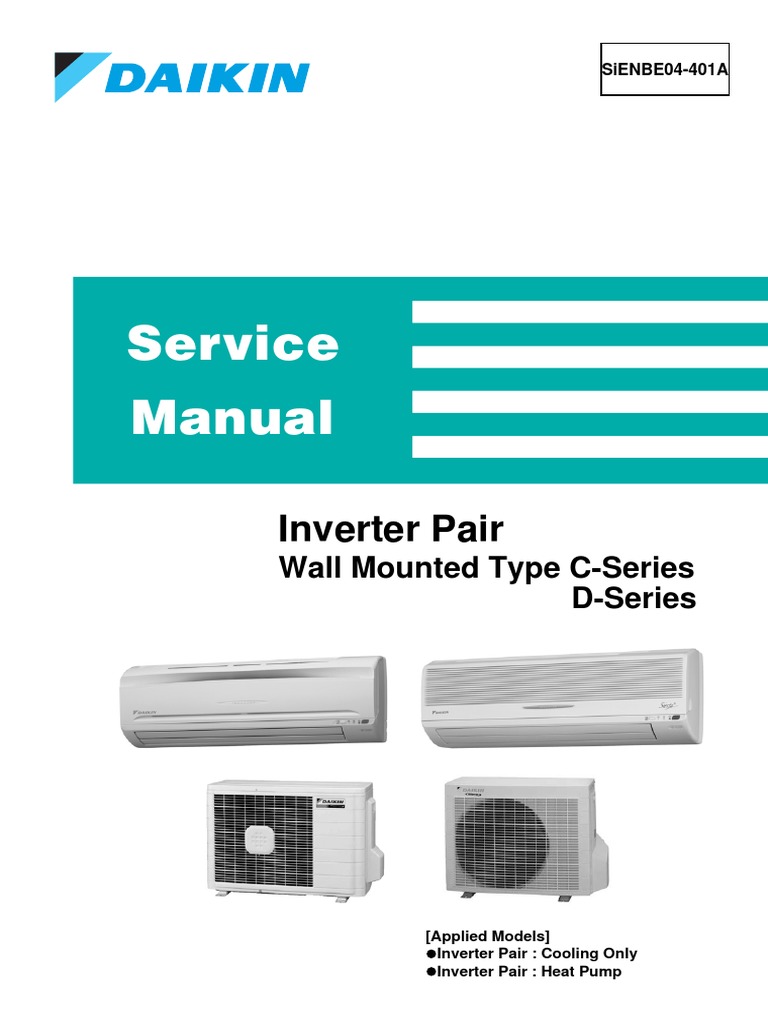 DAIKIN - Service Manual | PDF