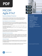 GE Centralized BUSPRO - P746 | PDF | Relay | Manufactured Goods