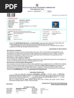 TSRTC Bus Pass | PDF