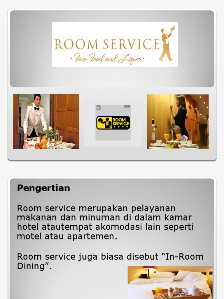 Room Service | PDF