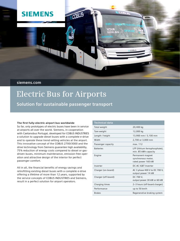 Electric Bus For Airports en | PDF