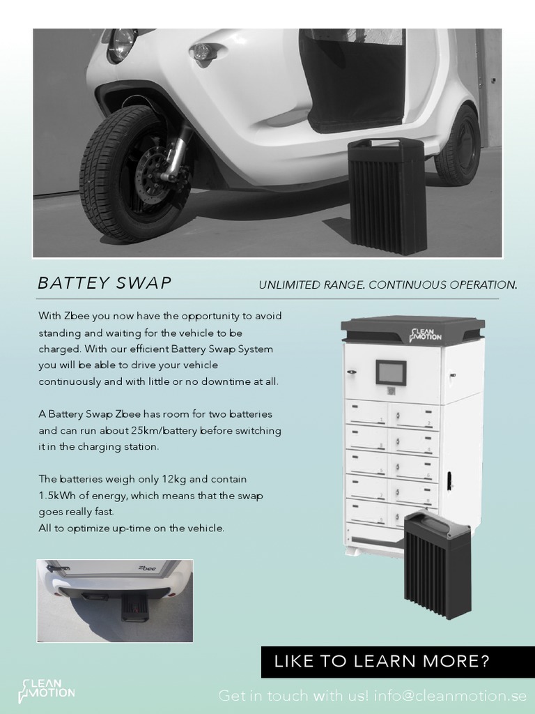 Clean Motion Zbee Swap EN | PDF