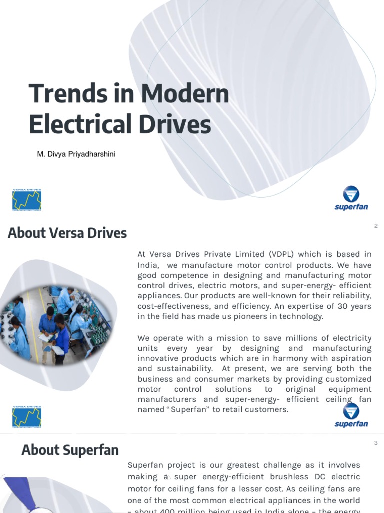 Trends in Modern Electrical Drives | PDF