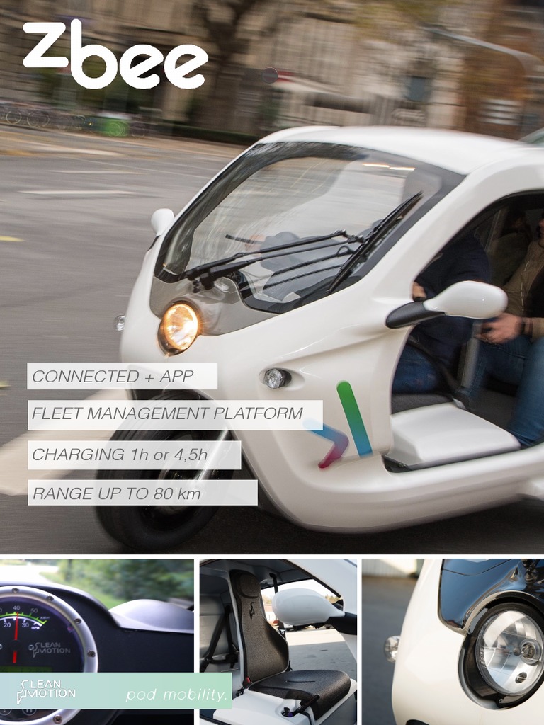 Clean Motion Zbee Infoblad EN | PDF