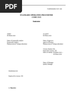 Microscope SOP for Microbiology Lab | PDF | Microscope | Microbiology