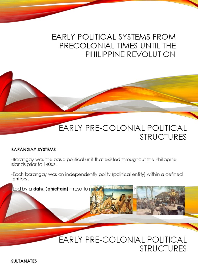 Early Political Systems From Precolonial Times Until The | PDF