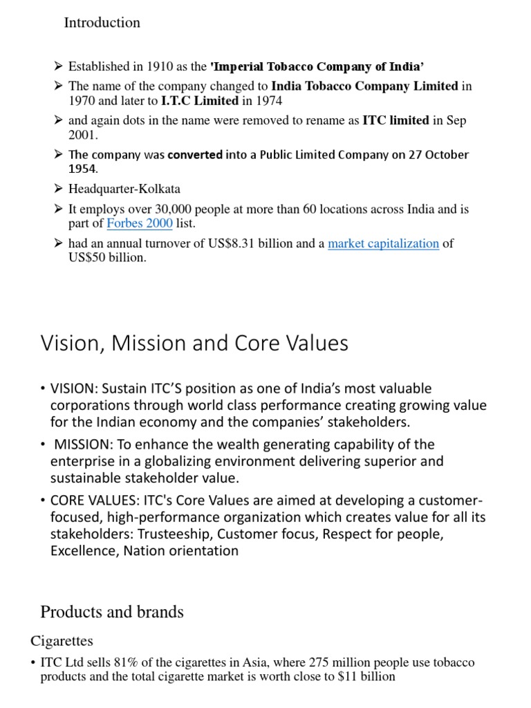 Itc | PDF | Business