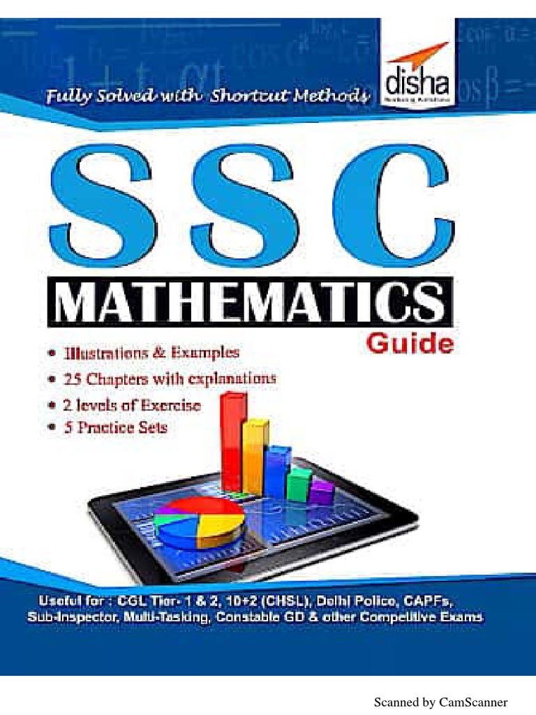 Disha SSC Mathematics Guide PDF | PDF
