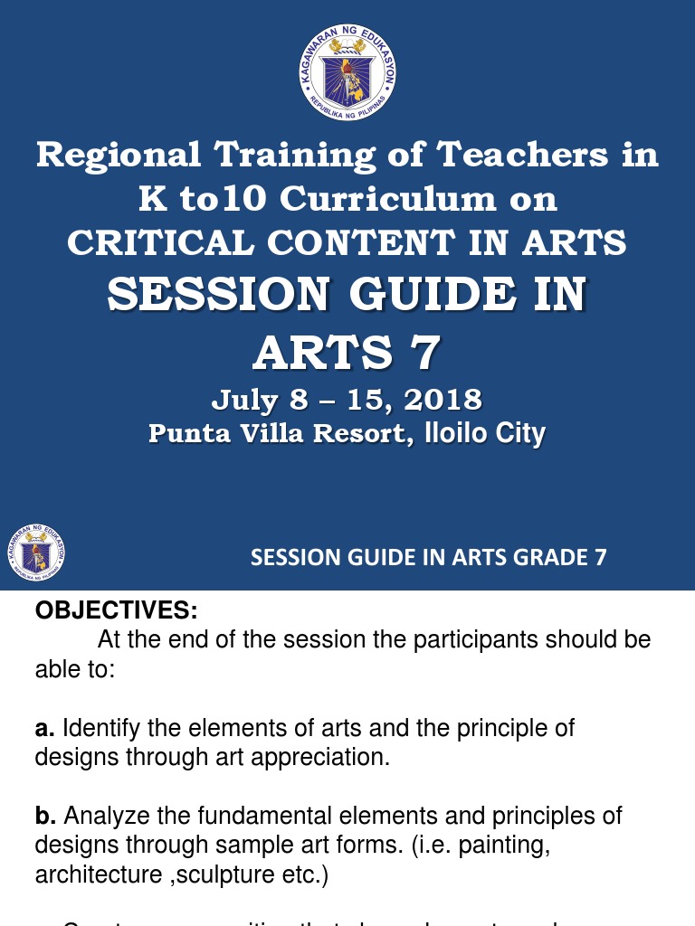 Elements of Arts and Principles of Design | PDF