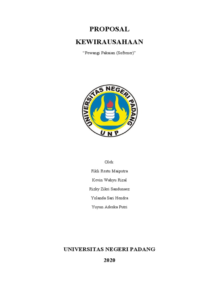 Proposal Kwu | PDF