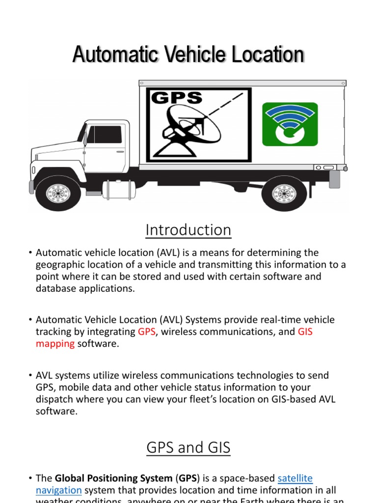 Automatic Vehicle Location | PDF