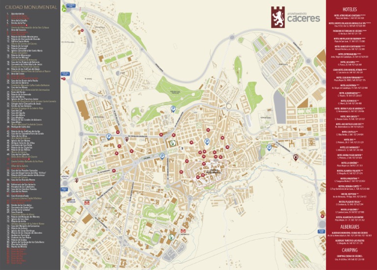 Mapa Caceres PDF | PDF