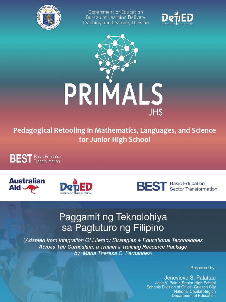 Paggamit NG Teknolohiya Sa Pagtuturo NG Filipino | PDF