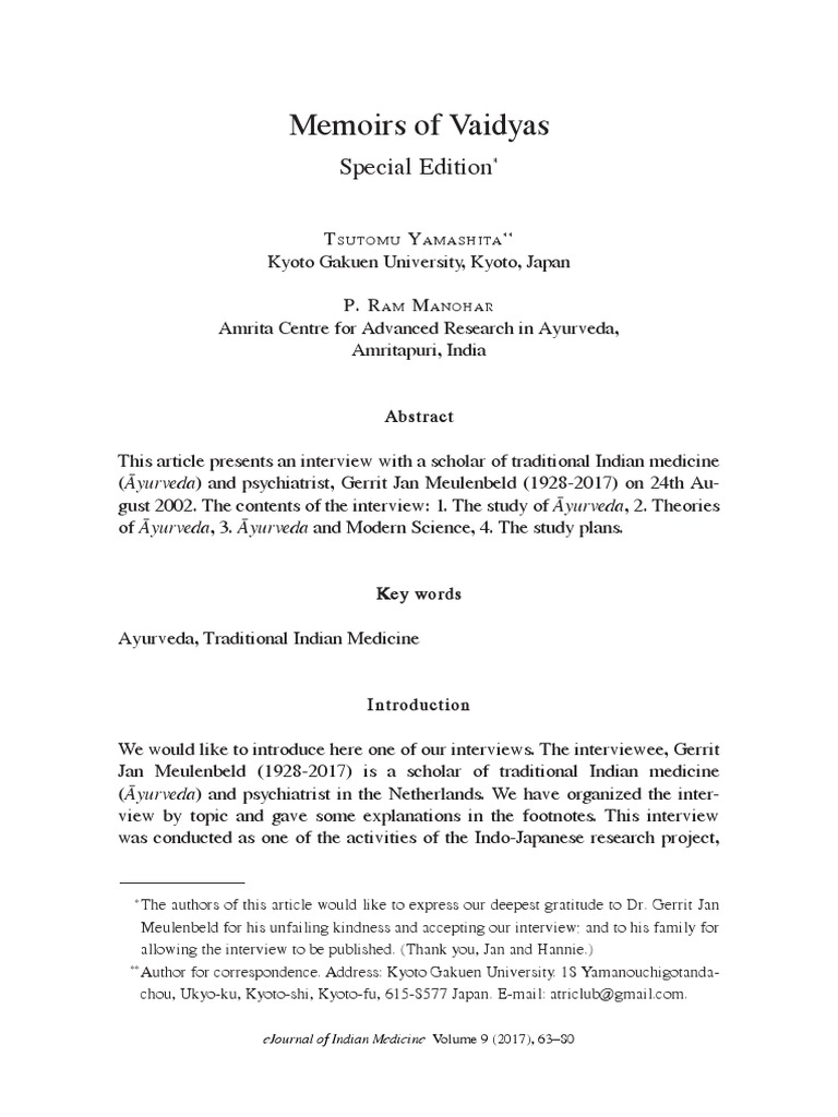Meulenbeld Interview 2002 | PDF | Philosophy