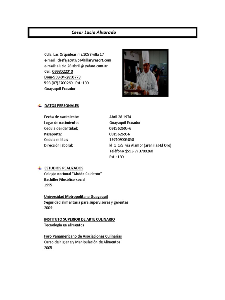 Chef Walter | PDF | Cocina, comidas y vino | Salud y bienestar