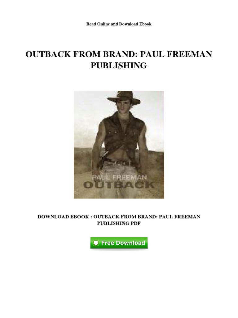 Outback From Brand Paul Freeman Publishing | PDF