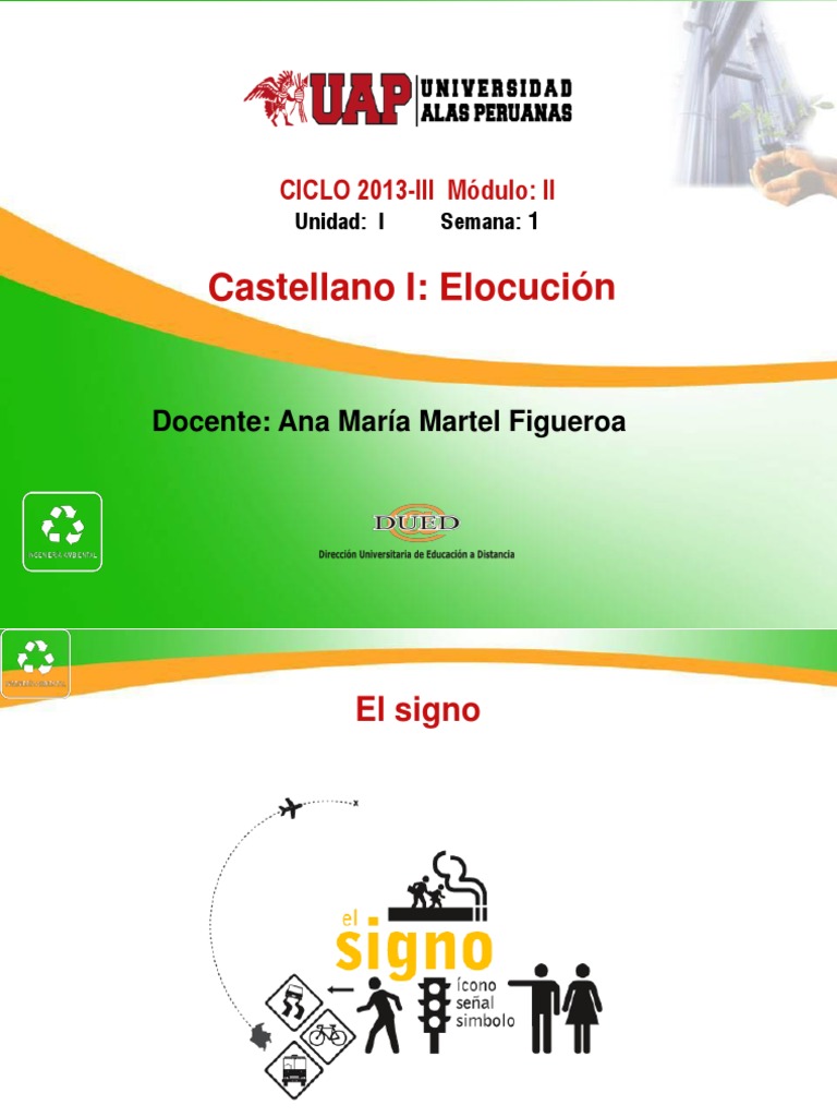 1 Semana 1 El Signo | PDF