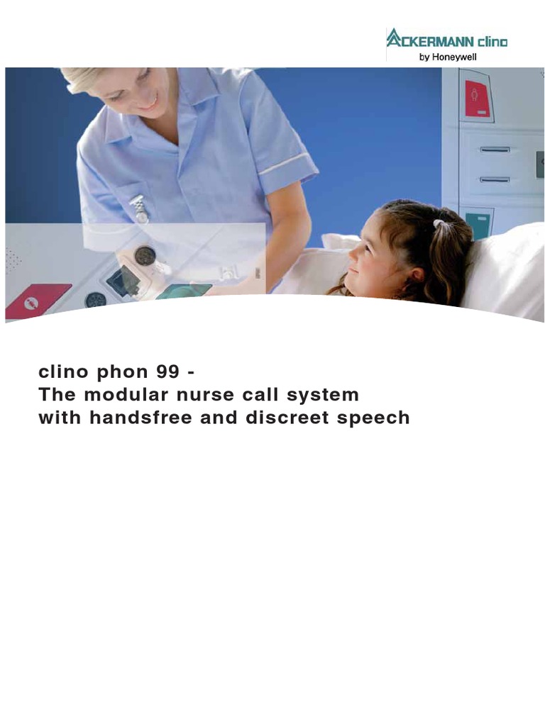 Clino Phone 99: Modular Nurse Call System | PDF | Technology & Engineering