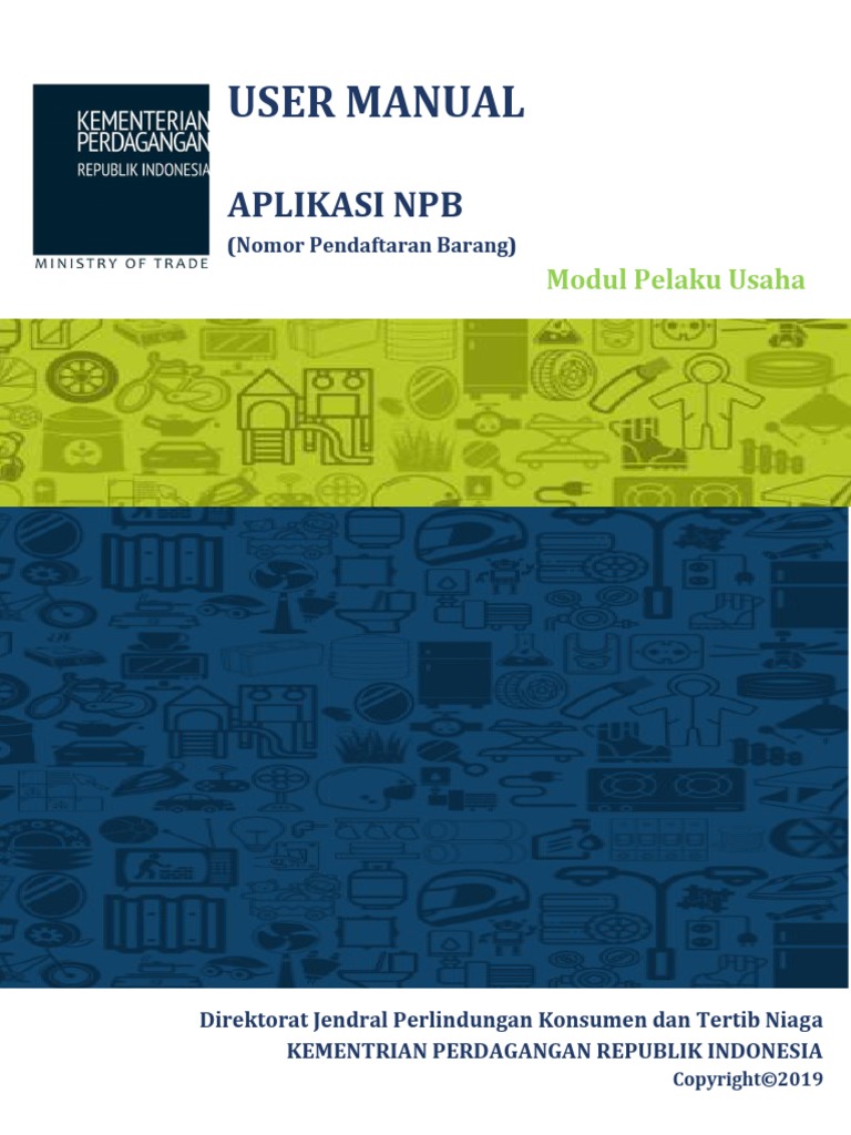 User Manual NPB - Pelaku Usaha | PDF