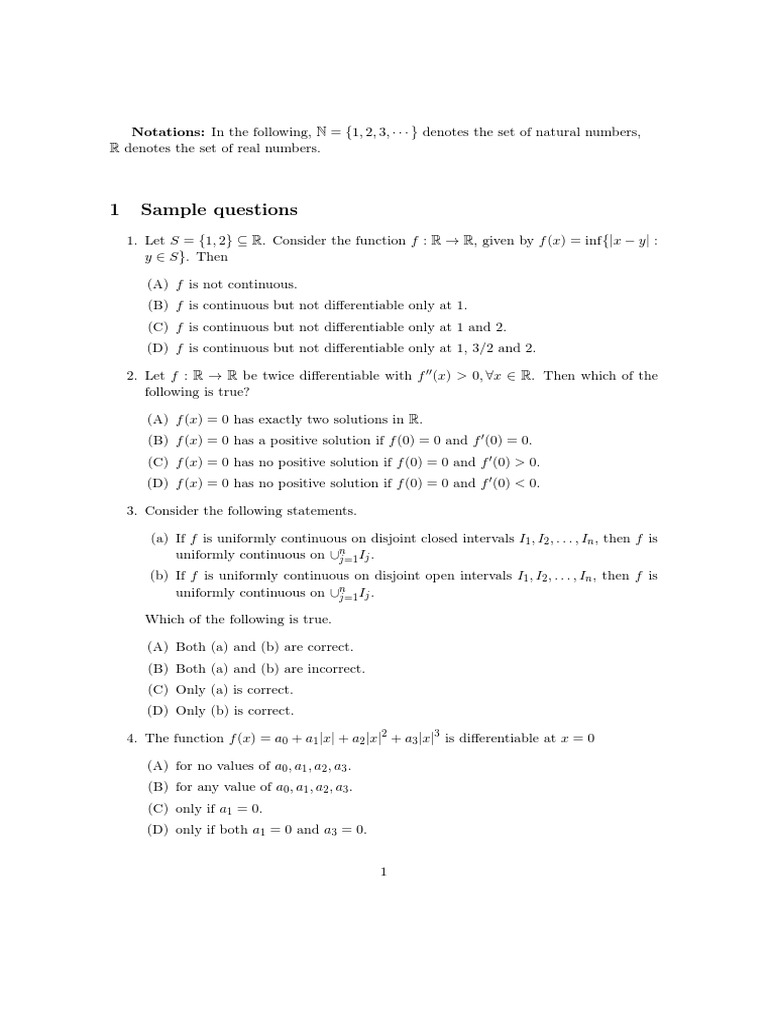 Isi Mmath-2019-Pma | PDF