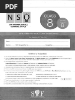 ASAT Class IX Sample Question Paper | PDF