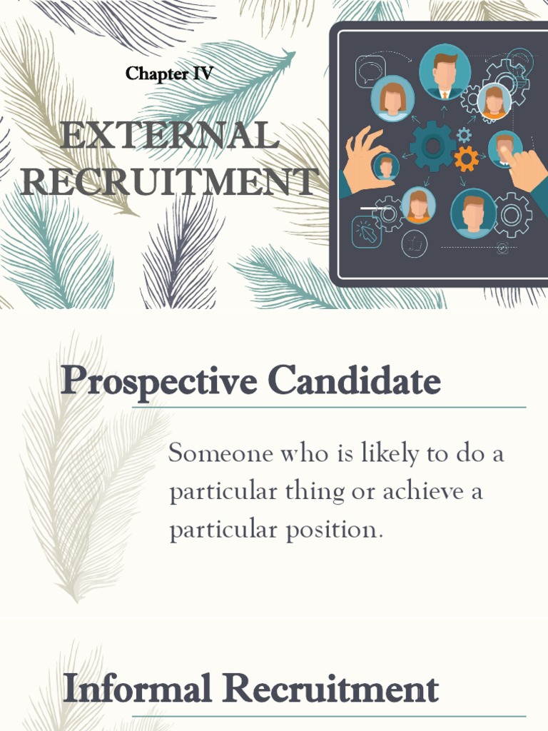External Recruitment Strategies Explained | PDF | Recruitment | Human ...