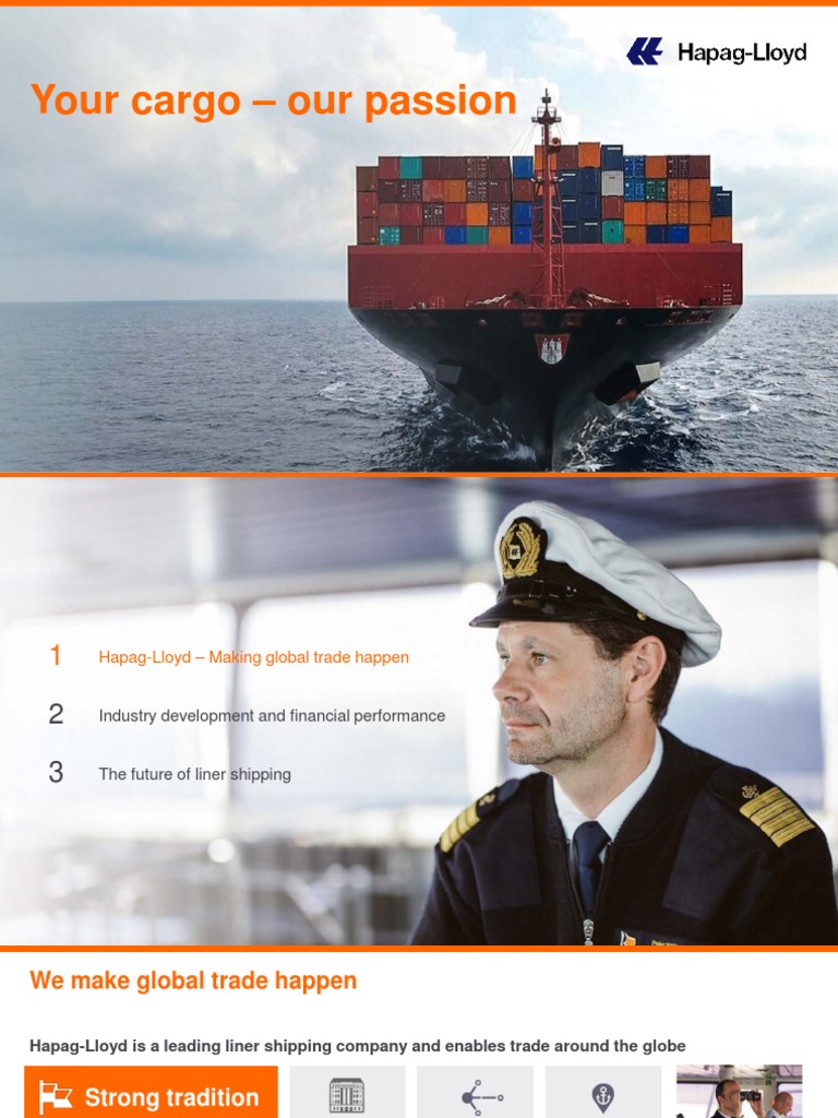 Hapag-Lloyd Corporate Presentation January 2019 | PDF | Shipping ...