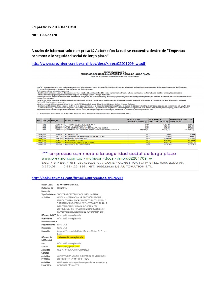 Empresa LS AUTOMATION | PDF