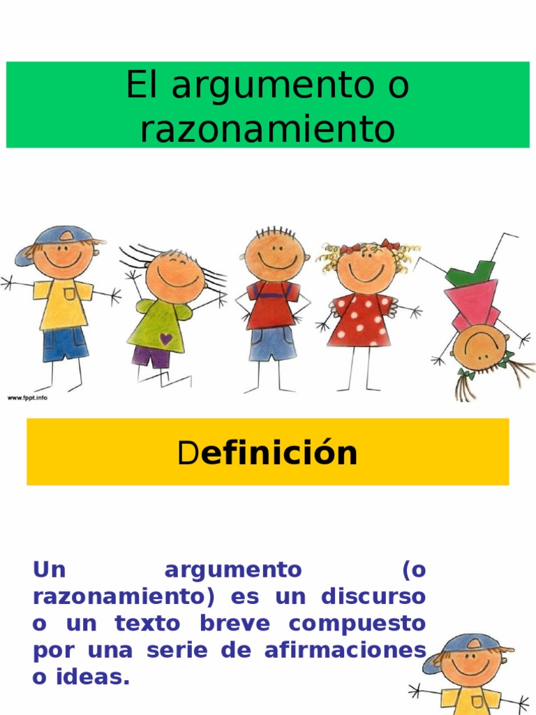 El Argumento - PPT Versión 1 | PDF | Argumento | Sintaxis (Lógica)