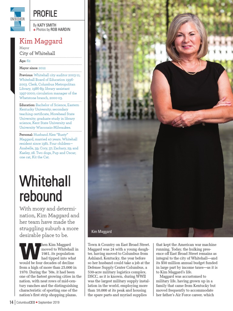 Whitehall's Transformation Under Mayor Maggard | PDF | Race And ...