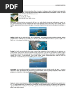 Diferencias entre cabo, península y golfo | PDF