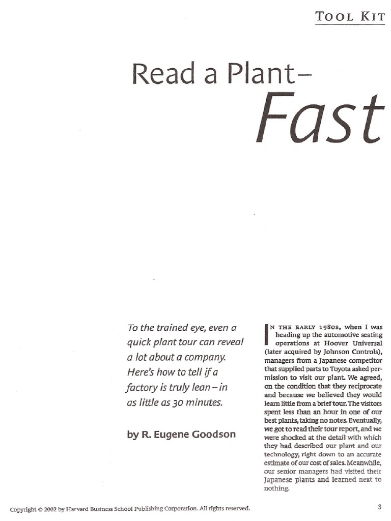 Read A Plant Fast PDF | PDF