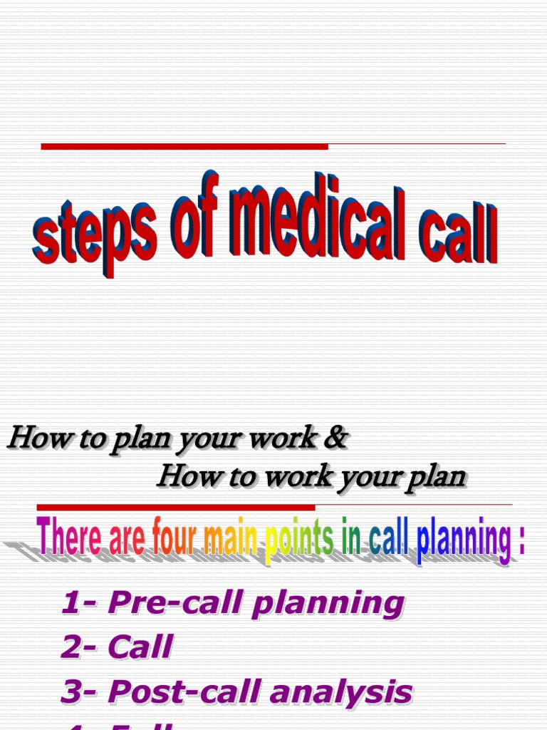 #Steps of Medical Call | PDF | Question | Epistemology