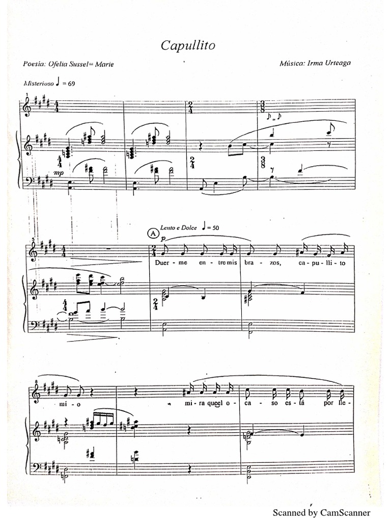 Urteaga, Irma - Capullito | PDF