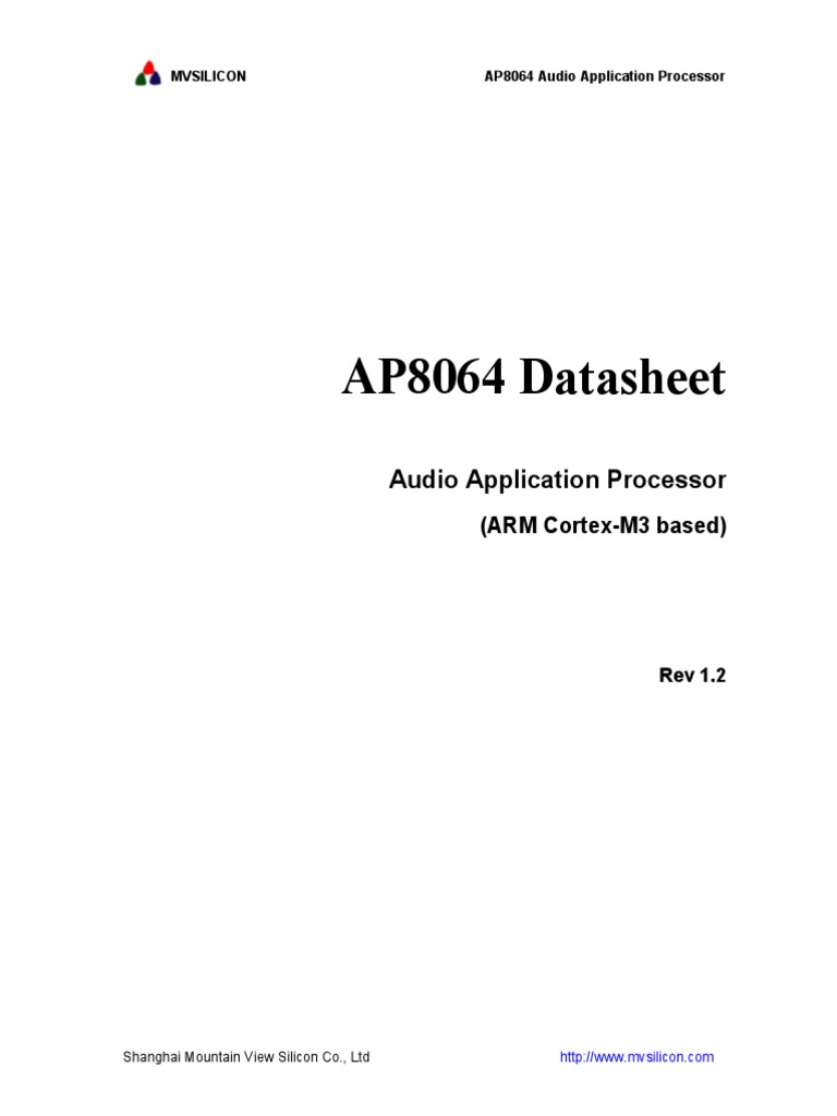 AP8064 Datasheet V1.2 | PDF | Decibel | Input/Output